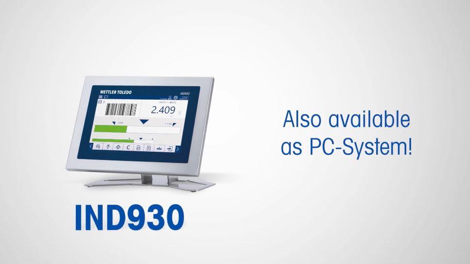 IND930/IND970 Industrial Weighing Terminals